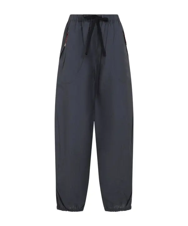 Prada Relaxed Drawstring Pants - Grey