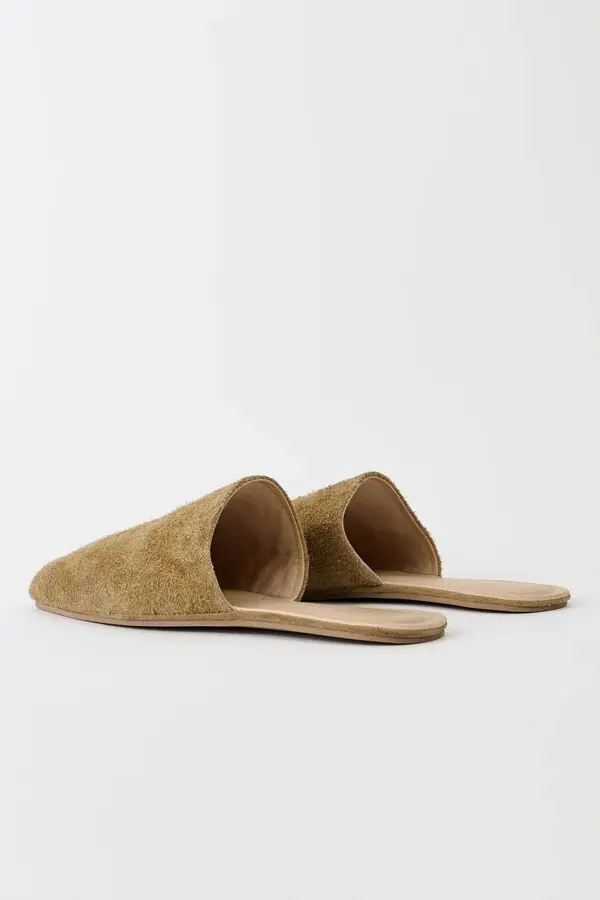 Our Legacy Cigarr Suede Slipper - Cedar