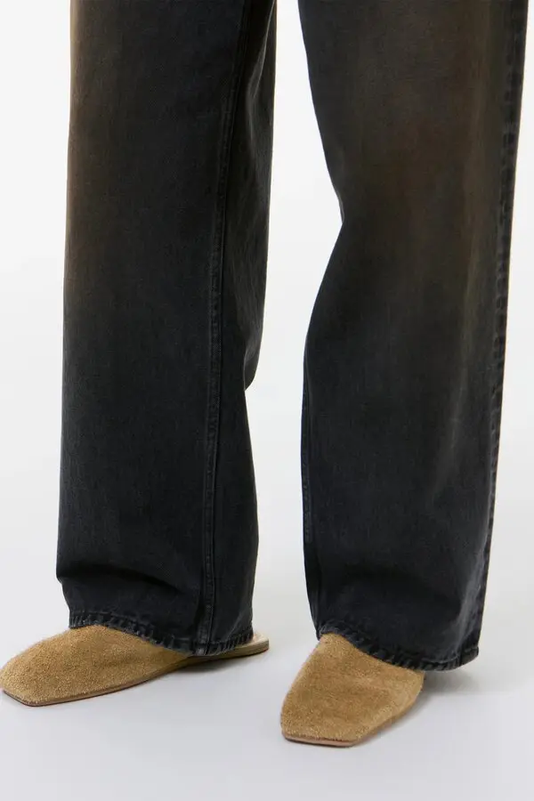 Our Legacy Cigarr Suede Slipper - Cedar
