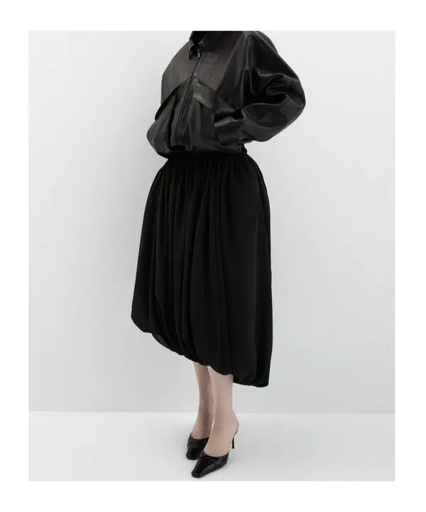 Magda Butrym Classic Collar Vintage Leather Jacket