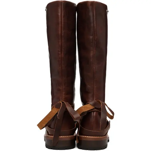 Our Legacy Square-toe Leather Boots