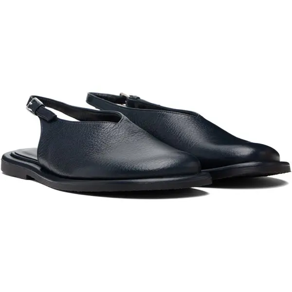 Studio Nicholson Paley Slingback Flat - Deep Navy