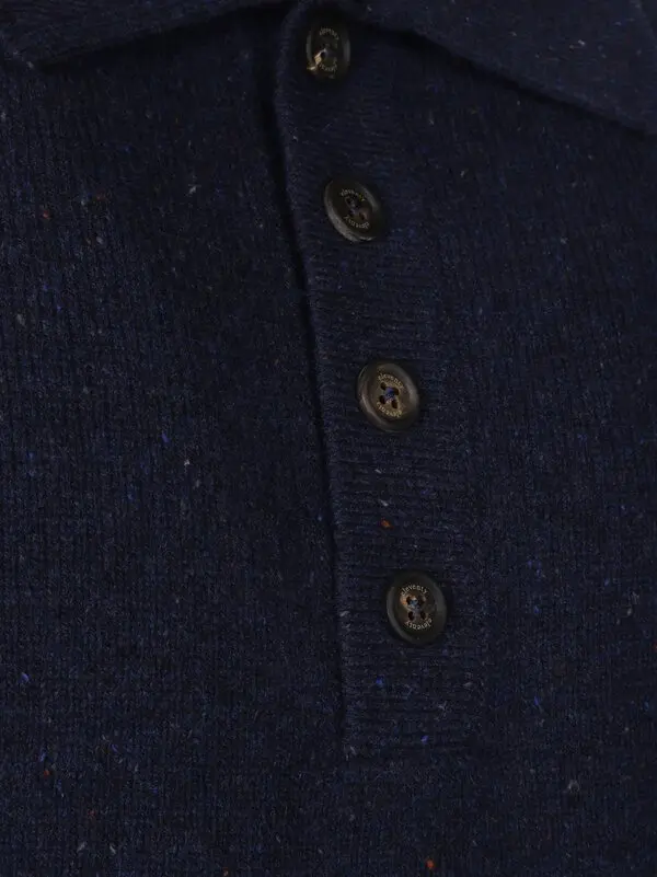 Eleventy Long-sleeved Polo Shirt