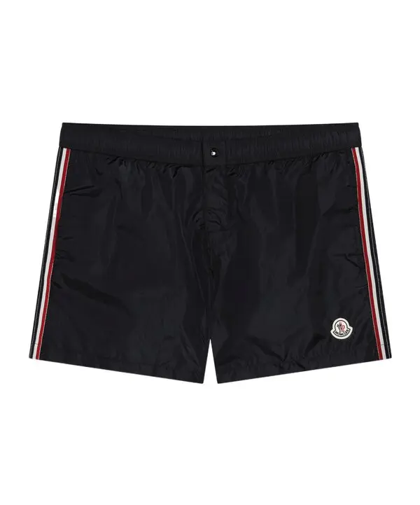 Moncler Side Stripe Swim Shorts