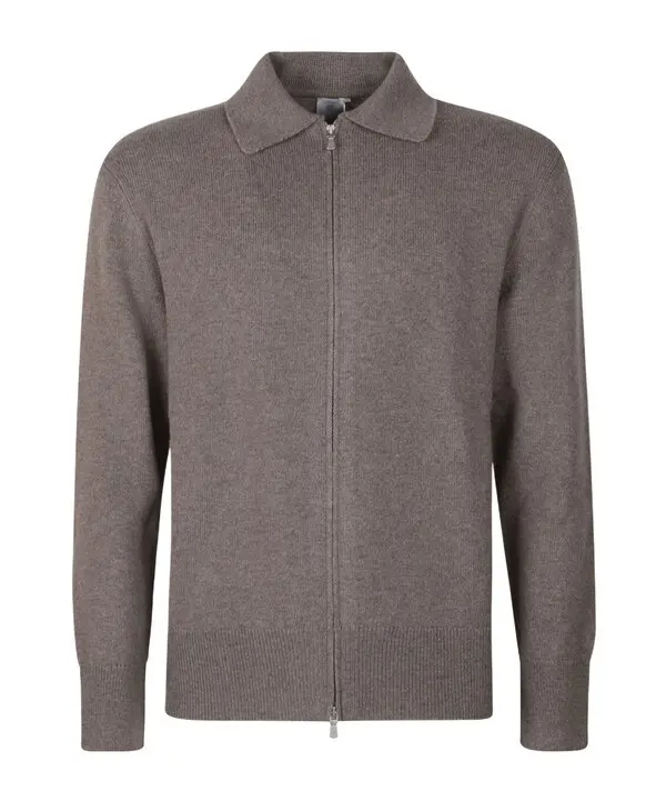 Eleventy Long-sleeve Zip-fastening Cardigan