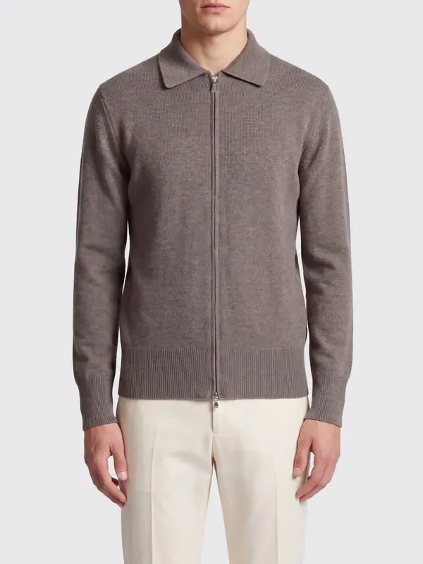 Eleventy Long-sleeve Zip-fastening Cardigan