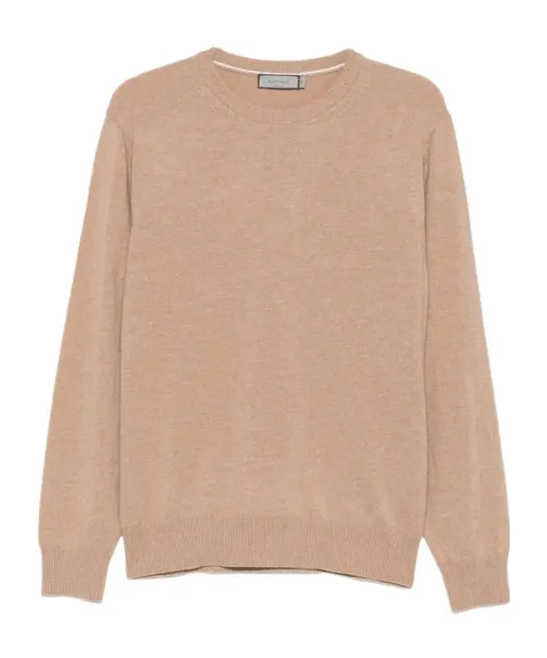 Canali Crew-neck Long-sleeve Sweater