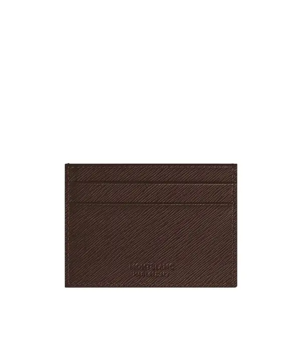 Montblanc Card Holder 5cc In Sartorial Leather