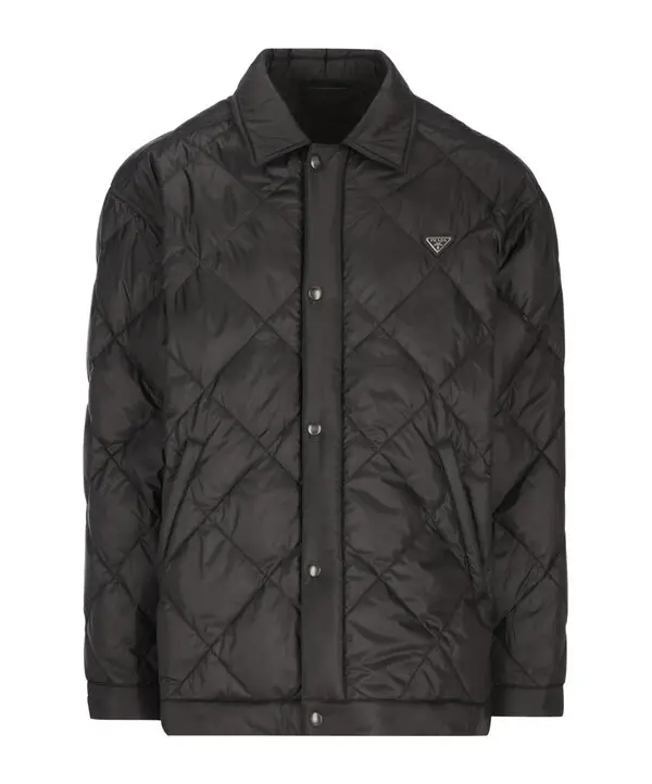 Prada Long-sleeved Cotton-padded Jacket