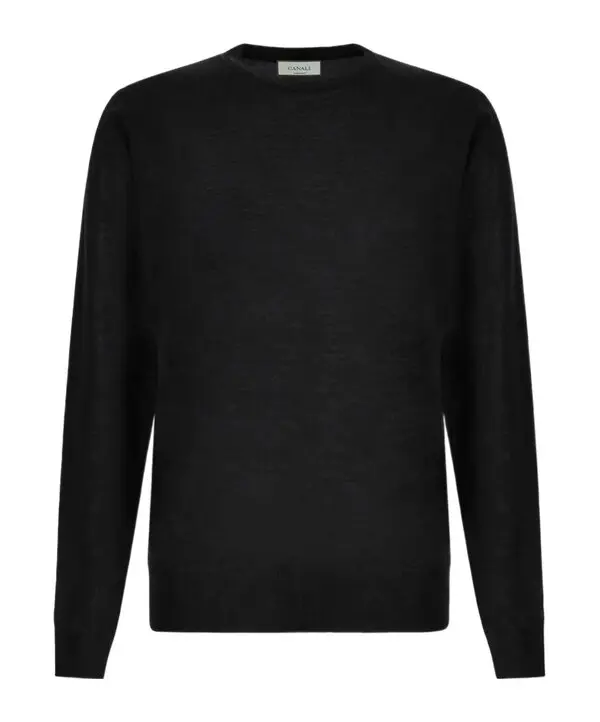 Canali Crew-neck Wool Sweater