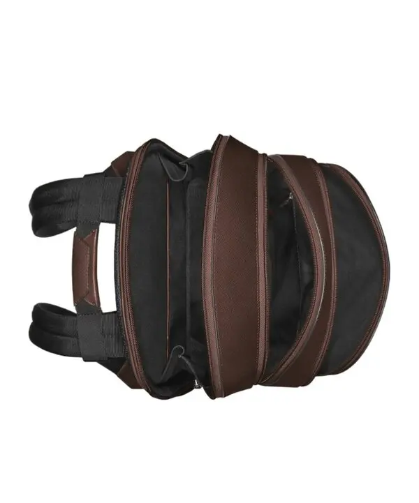 Montblanc Sartorial Leather Medium Backpack With 3 Compartments