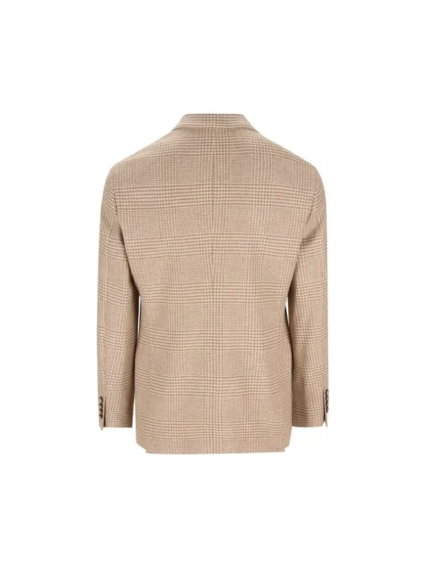 Brunello Cucinelli Lapel Long-sleeved Suit Jacket