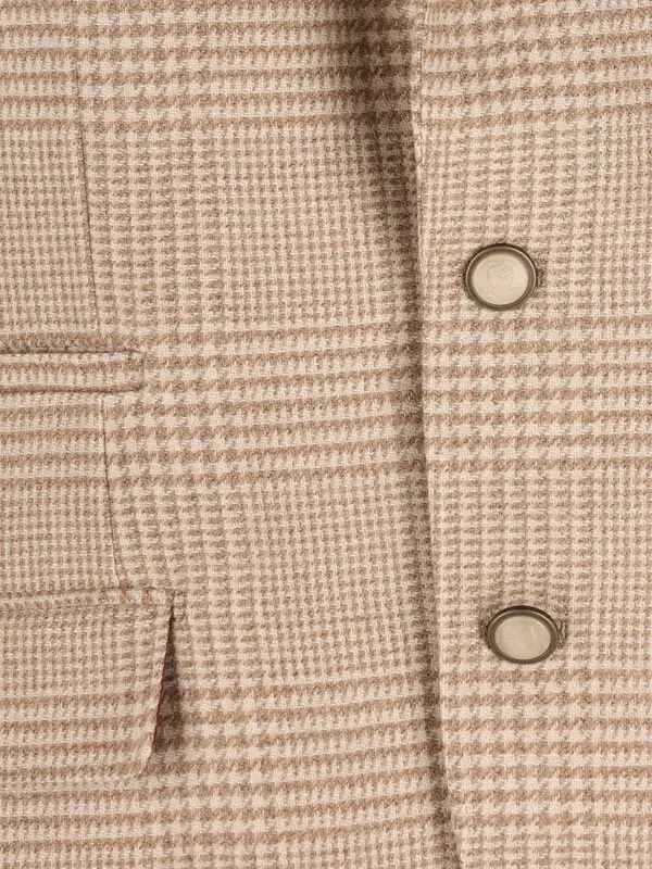 Brunello Cucinelli Lapel Long-sleeved Suit Jacket