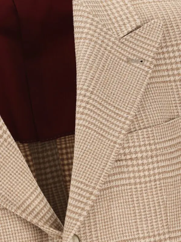 Brunello Cucinelli Lapel Long-sleeved Suit Jacket