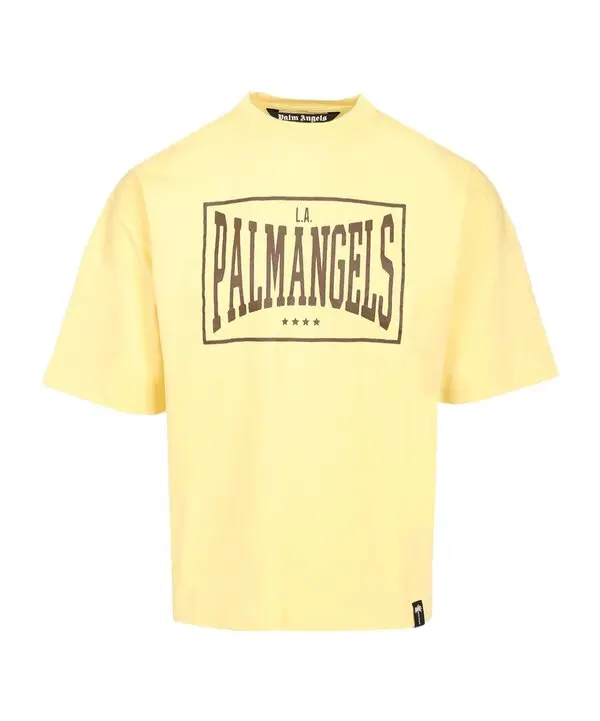 Palm Angels Short-sleeved T-shirt - Yellow