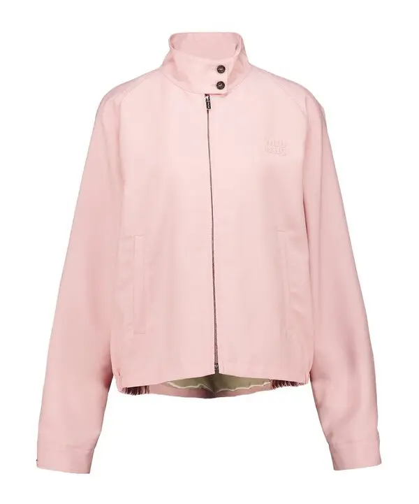 Miu Miu Mohair Blouson Jacket