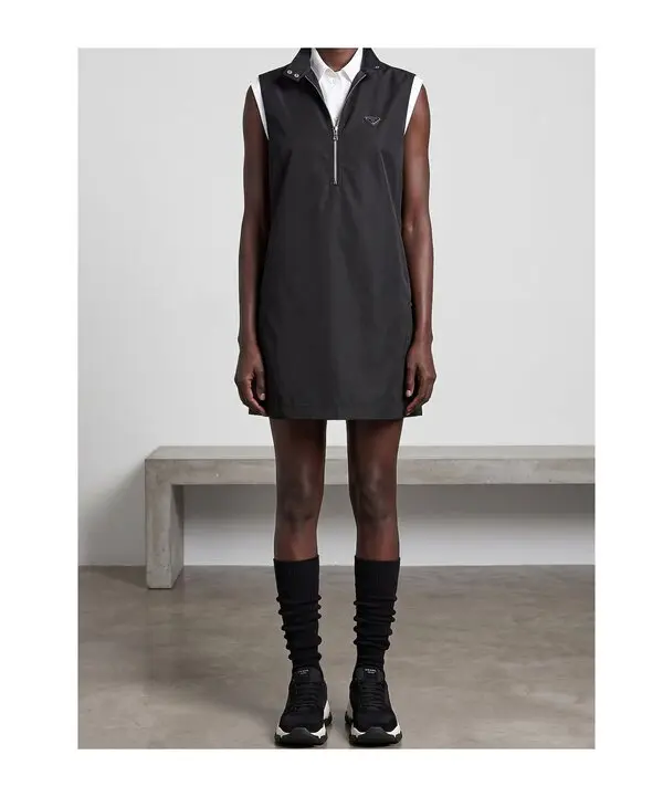 Prada Sleeveless Re-nylon Dress