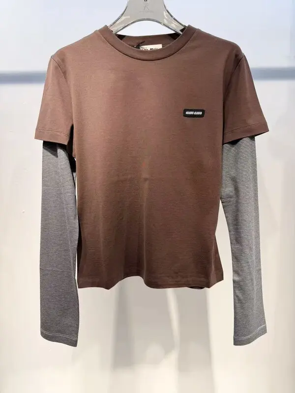 Miu Miu Jersey T-shirt