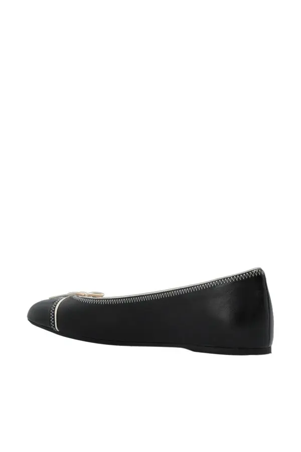 Valentino Garavani Round-toed Ballet Shoes