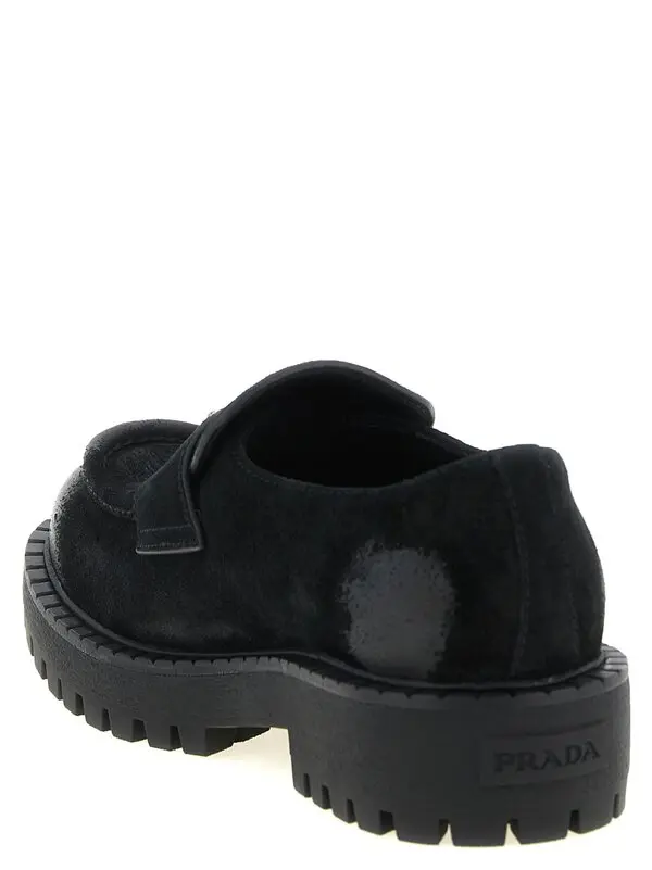 Prada Suede Loafers