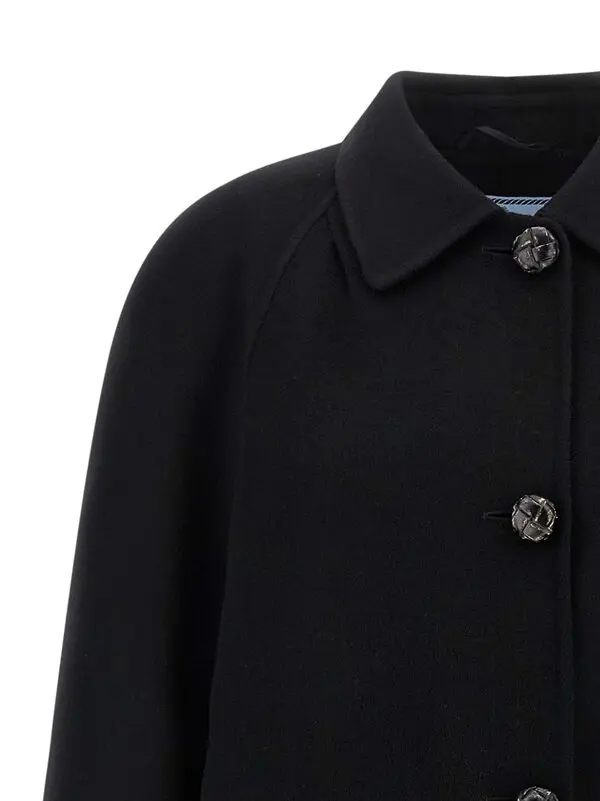 Prada Single-breasted Long Coat