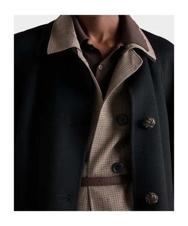 Prada Single-breasted Long Coat