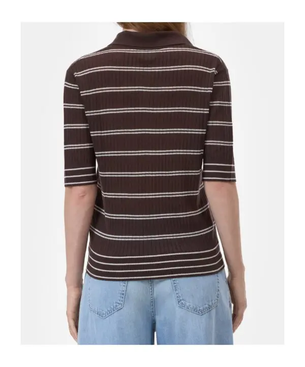 Closed Striped Wool Polo Shirt
