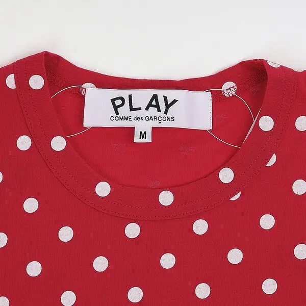 Comme Des Garçons Polka Dot Long-sleeved T-shirt
