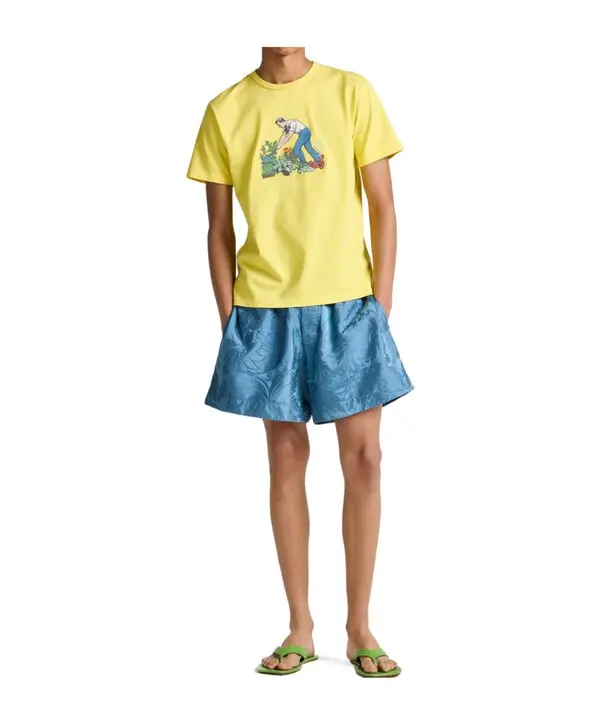 J.W.ANDERSON Gardener T-shirt In Lemon