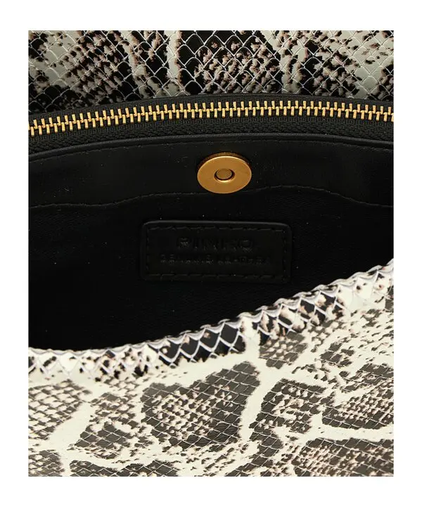 Pinko Logo Plaque Crossbody Bag