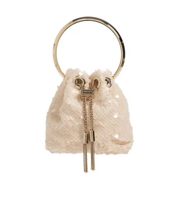 JIMMY CHOO Drawstring Handbag