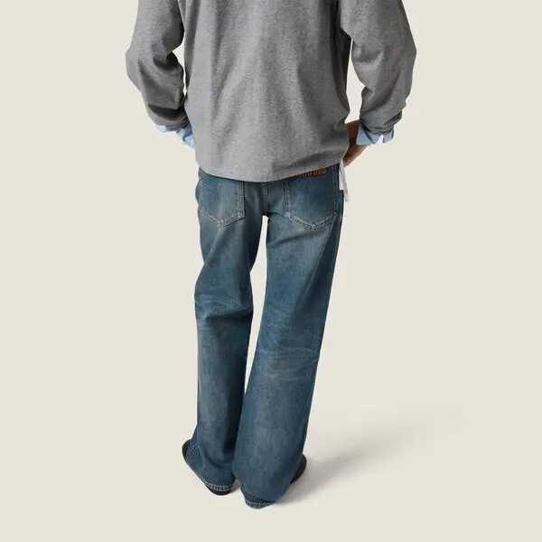 Miu Miu Five-pocket Denim Jeans