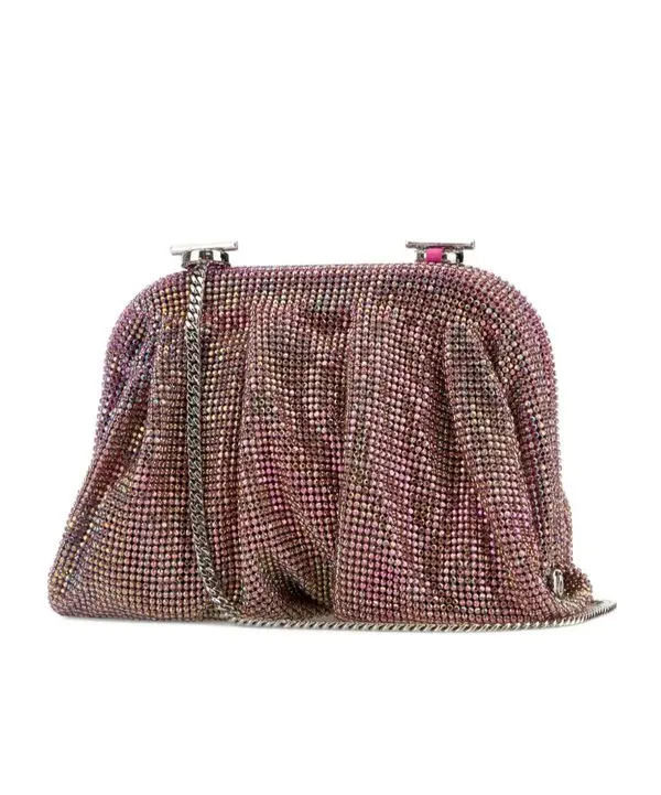 Benedetta Bruzziches Metal Chain Clutch