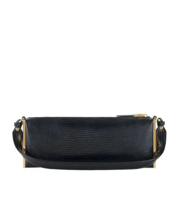 Elisabetta Franchi Over-the-shoulder Bag With Lizard Print