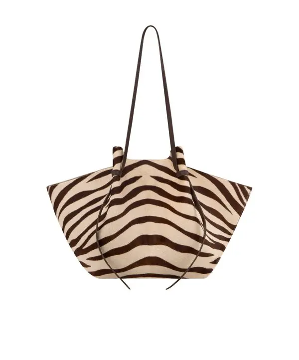 Yuzefi Large Mochi Savanna Pony Bag - Nude