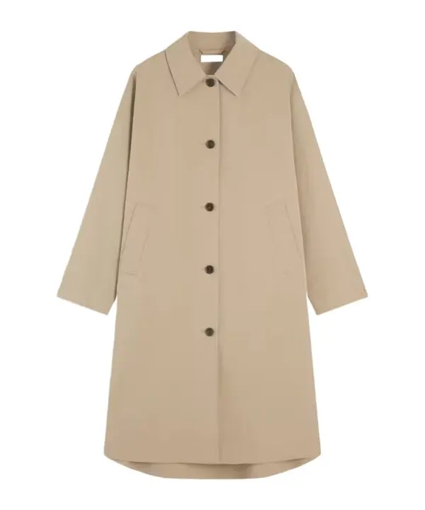 Tommy Hilfiger Water Repellent Twill Single Breasted Coat