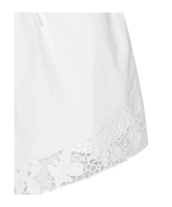 ROTATE BY BIRGER CHRISTENSEN Drawstring Lace Shorts
