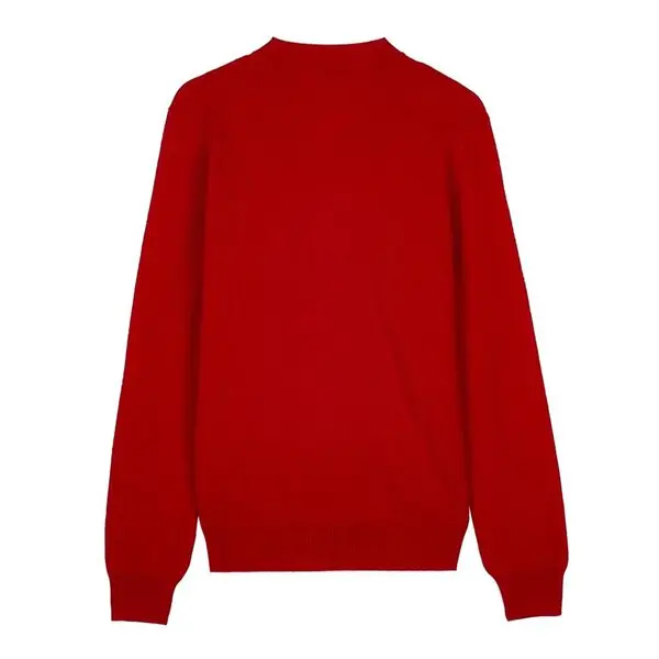 Play Comme Des Garcon Double-heart Wool Cardigan