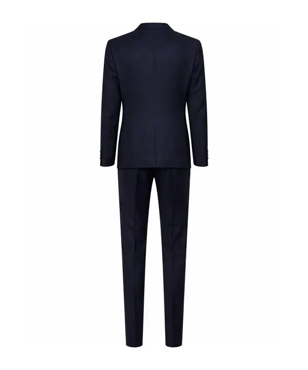 Tagliatore Satin Lapel Double-breasted Suit