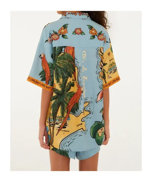 Farm Rio Button-down Shirt