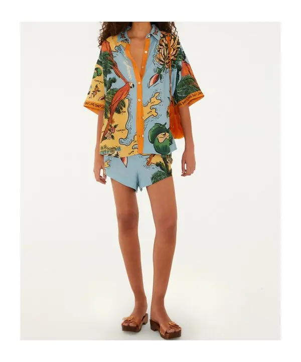 Farm Rio Button-down Shirt