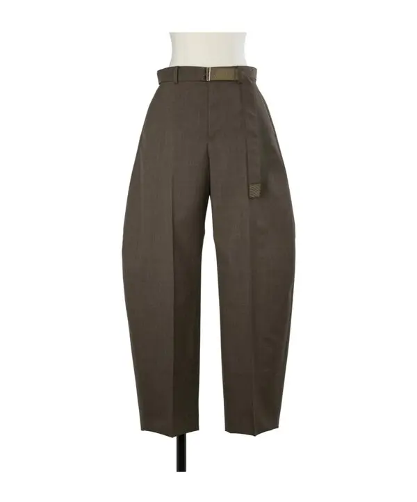 Sacai Casual Pants With Belt Loops