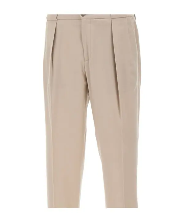 BRIGLIA 1949 Button-detail Casual Trousers