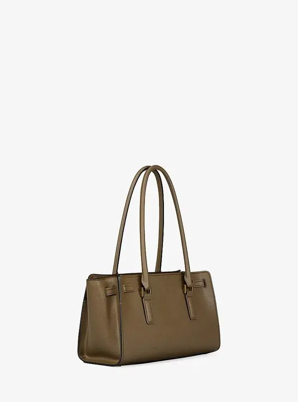 Michael Kors Hamilton Moderne Small Leather Satchel