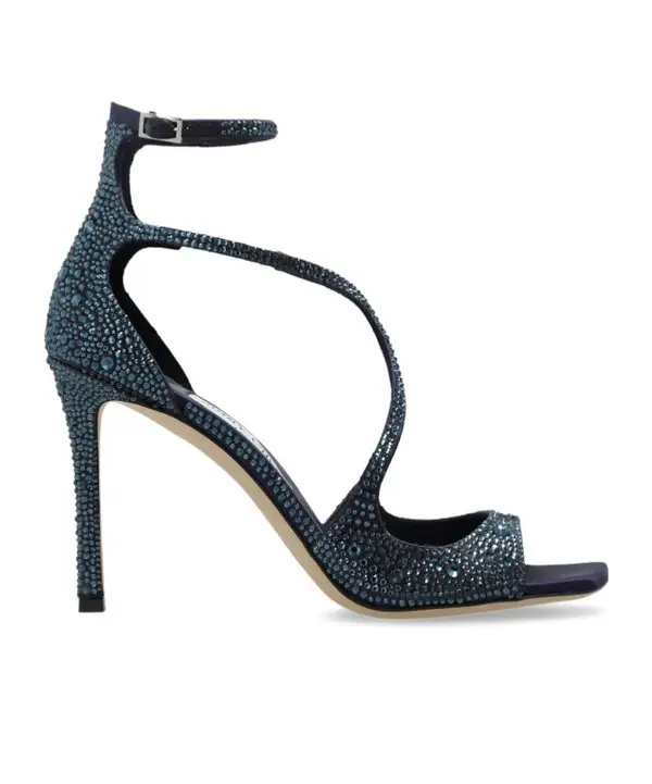 JIMMY CHOO Square-toe High-heeled Sandals