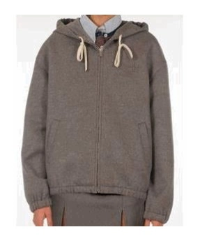 Miu Miu Logo-patch Drawstring Hoodie