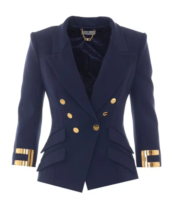 Elisabetta Franchi Double-breasted Blazer