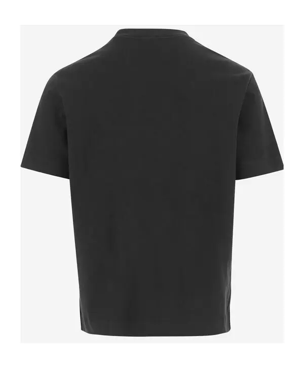 AND WANDER Printed Crew Neck T-shirt
