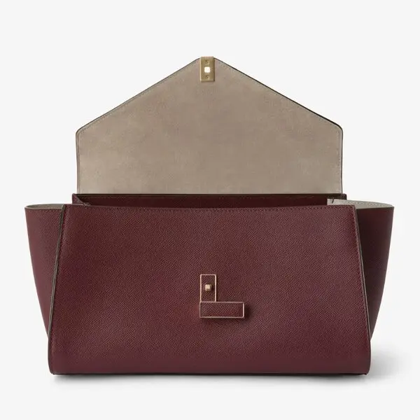 VALEXTRA Iside Editor Top Handle Medium Bag