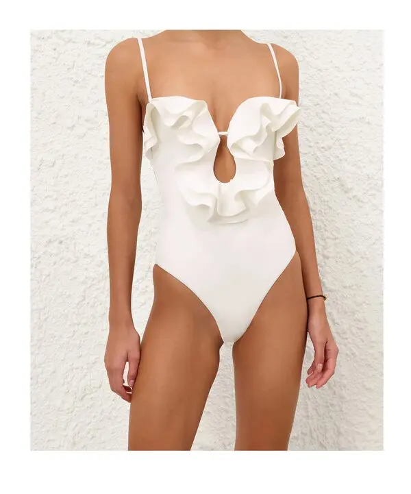 Zimmermann Sleeveless One-piece Swimsuit